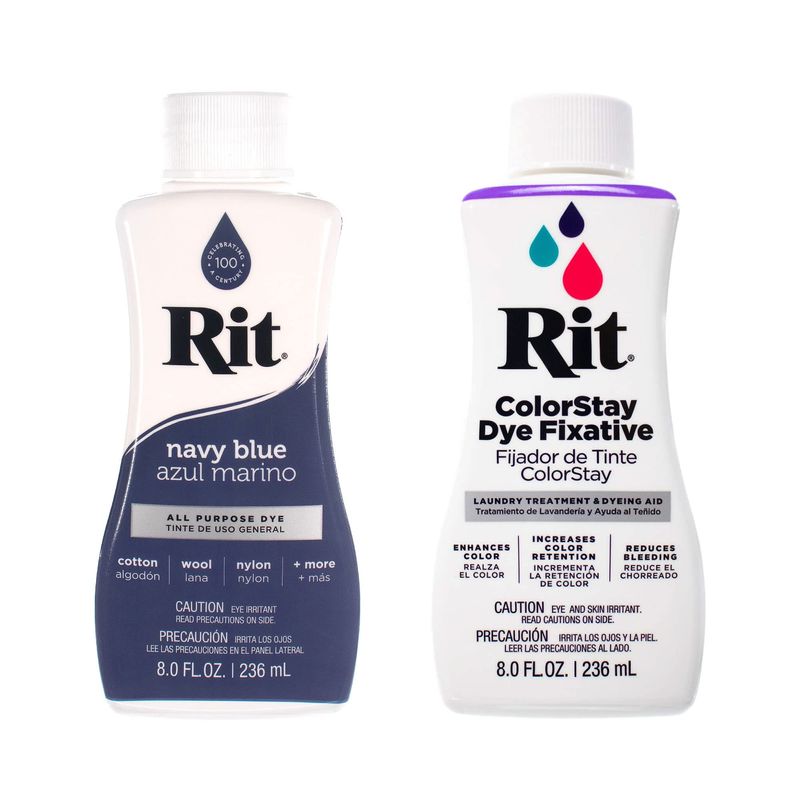 Rit Dye – 8 Oz. Liquid Fabric Dye for Clothing, Décor, and Crafts ...