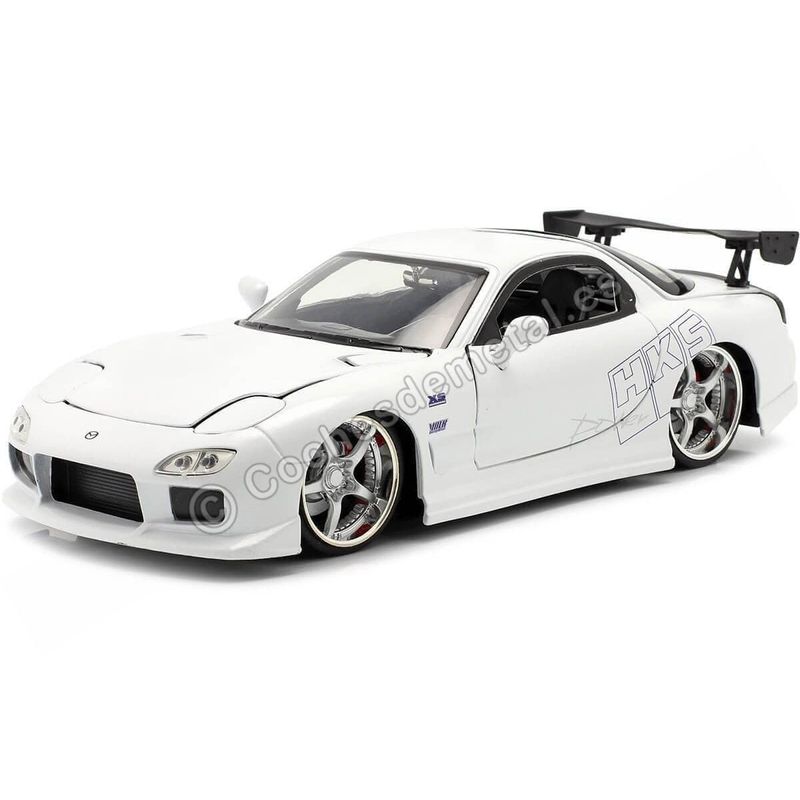 Jada Toys Fast & Furious 1993 Mazda RX-7 1:24 Scale Opening Doors ...
