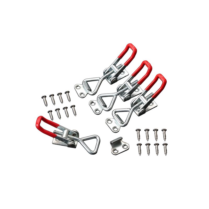 4 Pcs Toggle Clamp Latch, Quick Release Push Pull Toggle Clamp with ...