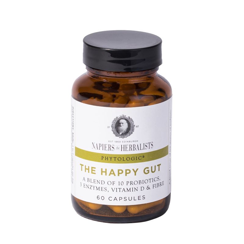 Napiers Phytologic Happy Gut | Gut Health Support | 60 Capsules ...