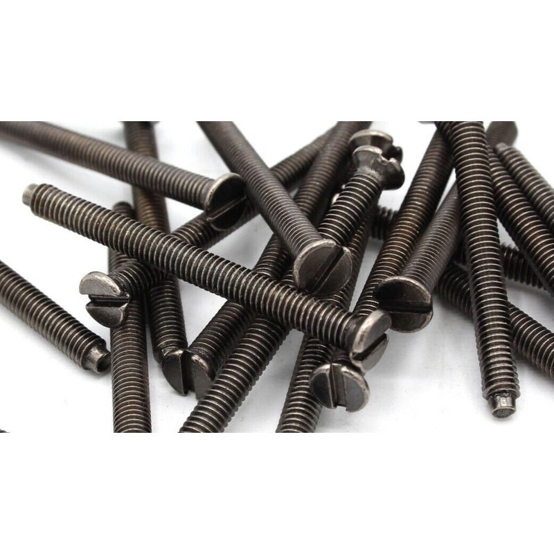 Electrical Long Socket Screws 40mm, 50mm, 75mm Black Nickel, Brass ...