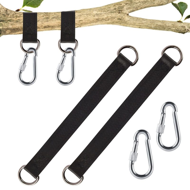 Hammock Attachment, Pack of 2 Swing Hanging Kit Swing Attachment Swing ...