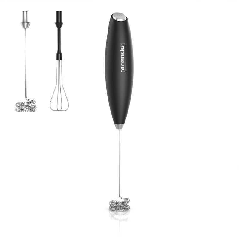 Arendo - Electric Milk Frother - Mini Milkspace - Electric Handheld ...