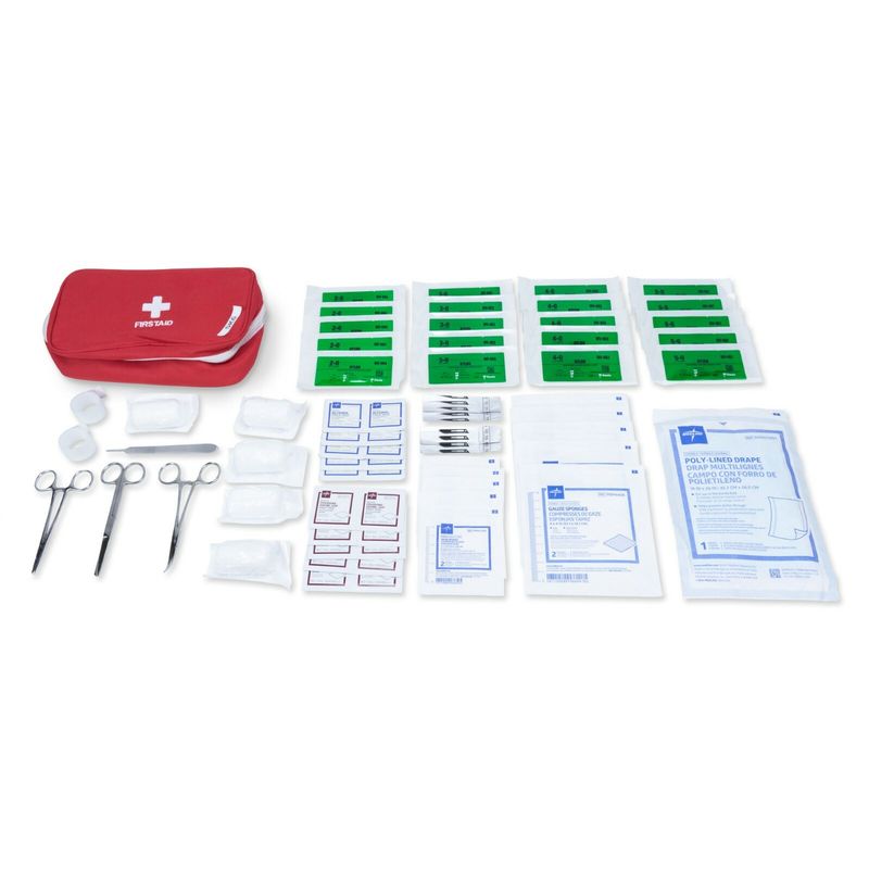 Advanced Surgical Suture First Aid Kit, Medical Trauma Survival Pack ...