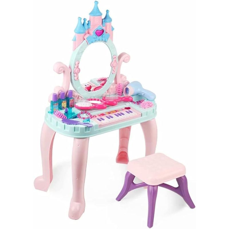 Kziazoi Pretend Play, Dresser, Toy, Princess Style, For Children, Girls ...