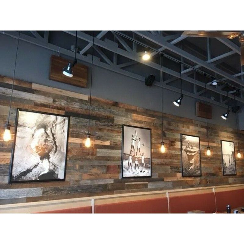 10 SQ. Ft (3", 4", 5" WIDE x 1/4" THICK ) RECLAIMED BARN LUMBER WOOD ...