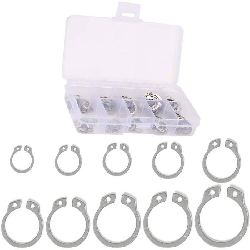 Circlip C Type C Ring Assortment Metal Ring External Retaining Ring ...