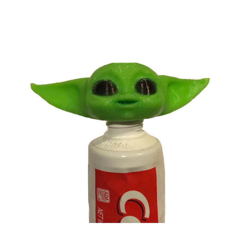 *3 PACK* Baby Yoda Toothpaste Topper Vomit *MADE IN USA* *3D PRINTED ...