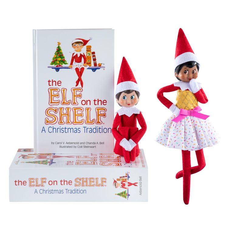 Elf on the Shelf - Blue Eyed Girl Scout Elf & Claus Couture Collection ...