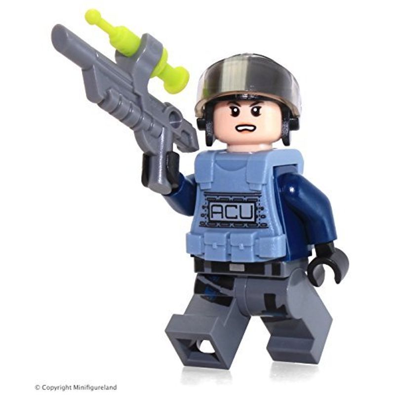 LEGO Jurassic World Female ACU Minifigure in armor - EveryMarket