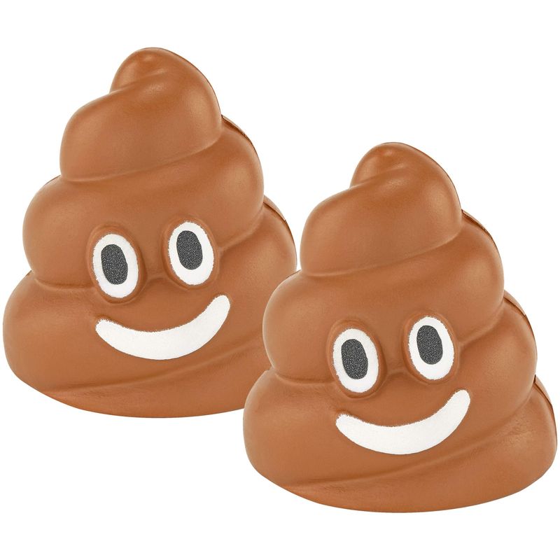 Fairly Odd Novelties Poop Emoji Stress Ball Relieves Hand Pain ...