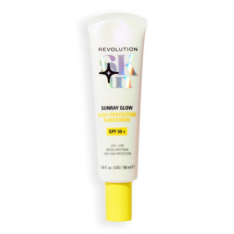 Revolution Skin, Sunray Glow Daily Protection Sunscreen SPF 50 ...
