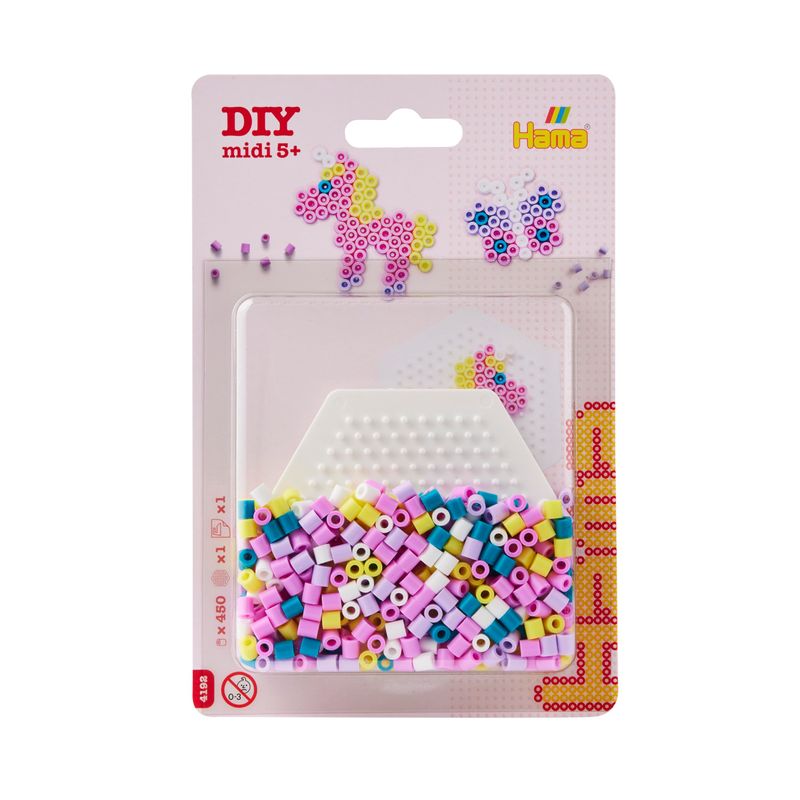 Hama Beads Small Blister Pack | Approx. 450 Fuse Beads, 1 Small ...