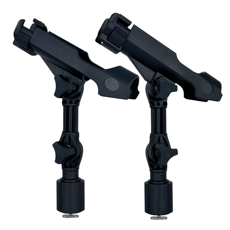 2 Pack Fishing Rod Holder with Track Mount Universal T-Shaped Screw ...