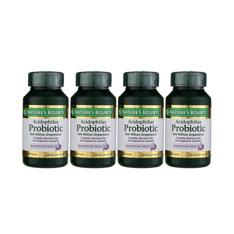 Nature's Bounty Probiotics Dietary Supplement, Supports Digestive and ...