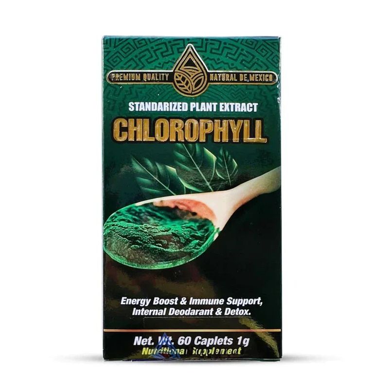 Chlorophyll Caplets -60 Cap Standarized Plant Extract-Natural de mexico ...