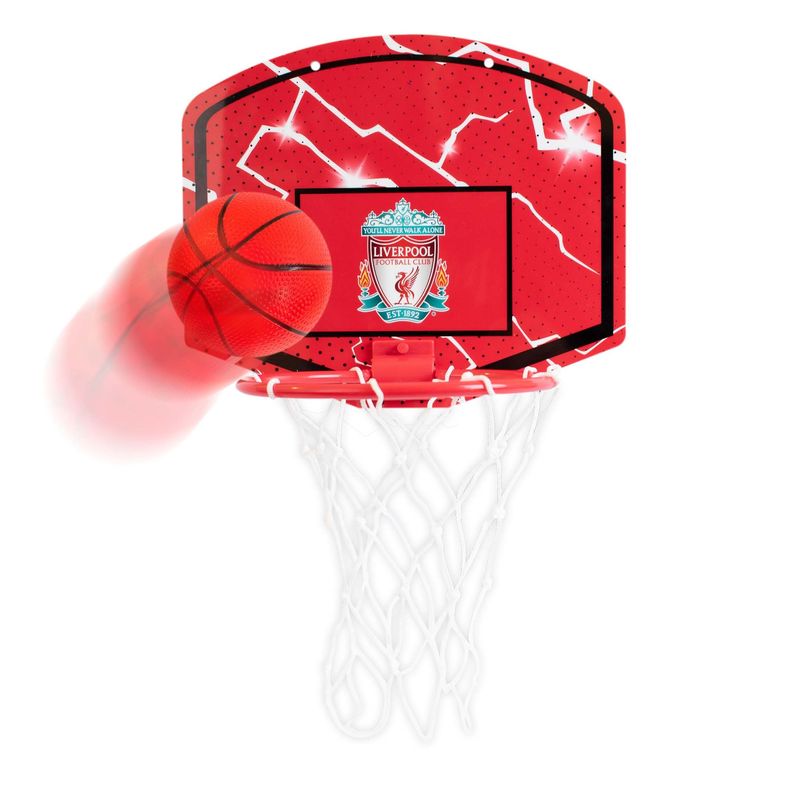 Hy-Pro Officially Licensed Liverpool F.C Mini Basketball Set - For Kids ...