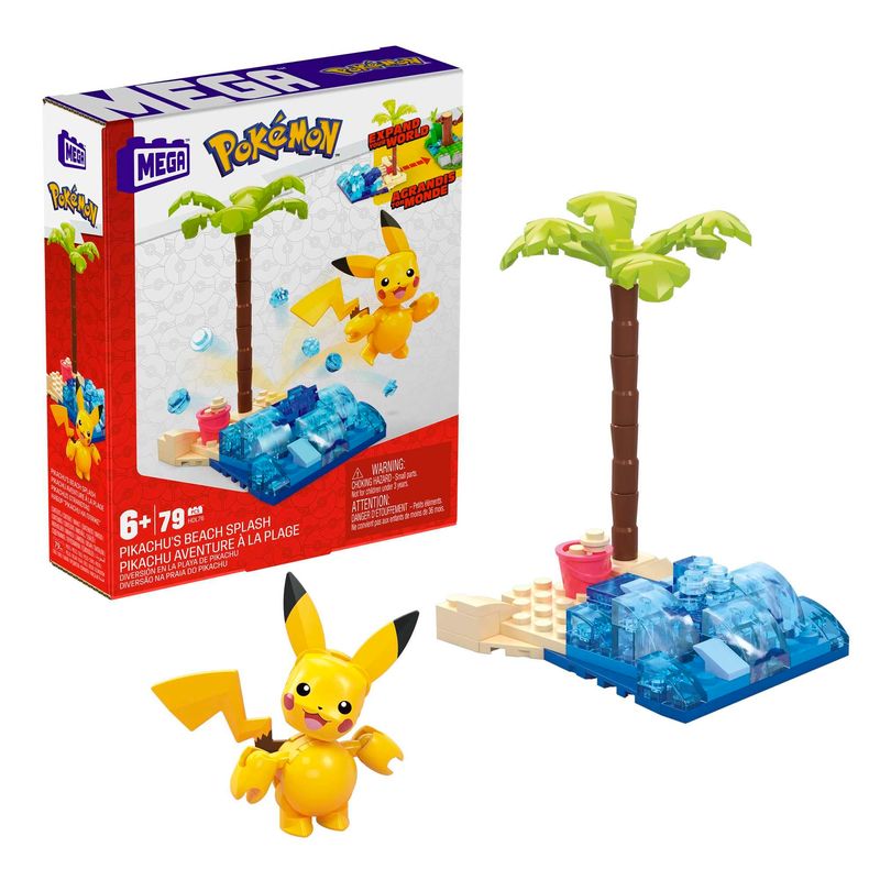 MEGA Pokémon Kids Building Toys, Adventure Builder Collection with ...