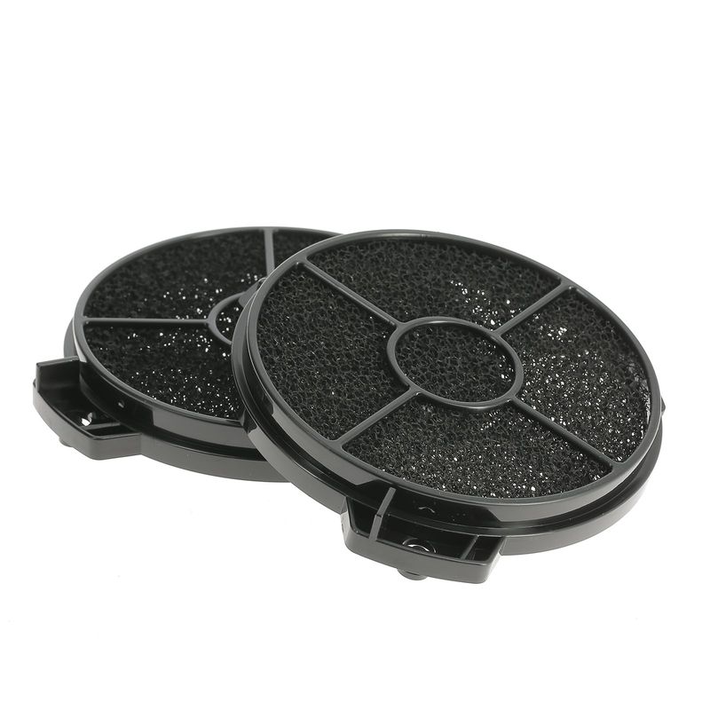 2 x Cooker Hood Carbon Filter Round Vent Extractor Filters Compatible ...