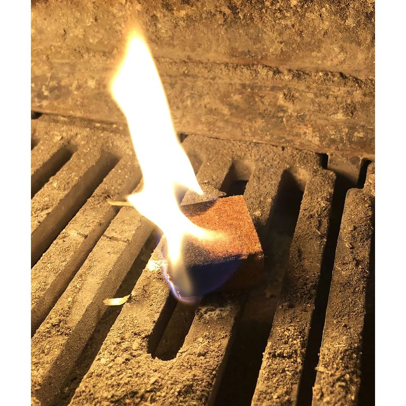 Volcann Fire Cubes - 100% Natural Firelighter Cubes for Flavourless and ...