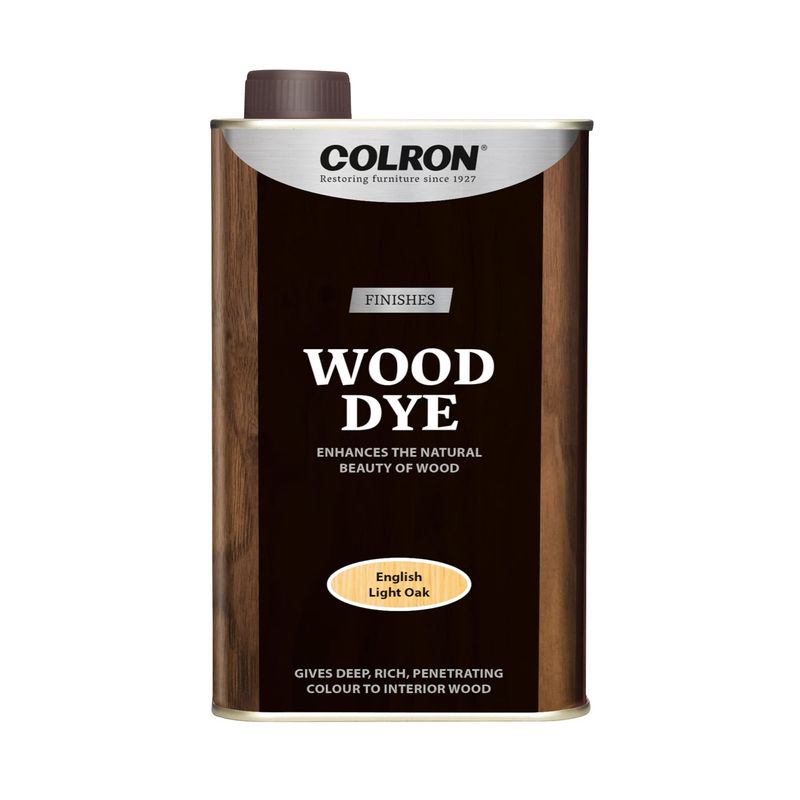 Colron Refined Wood Dye 250ml English Light Oak - EveryMarket