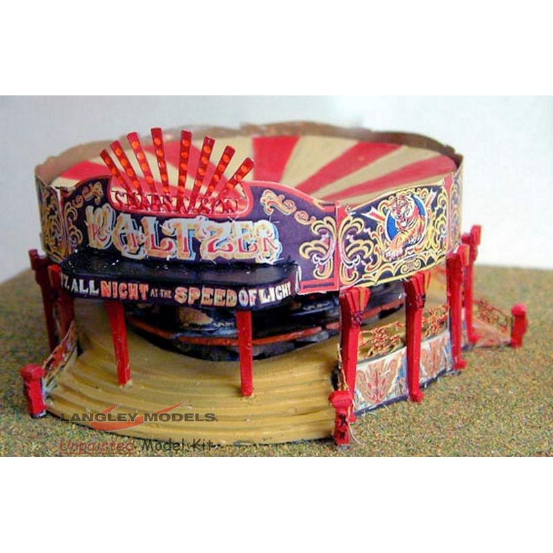 Langley Models Funfair Waltzer Ride 7 car Non Motorised N Scale ...