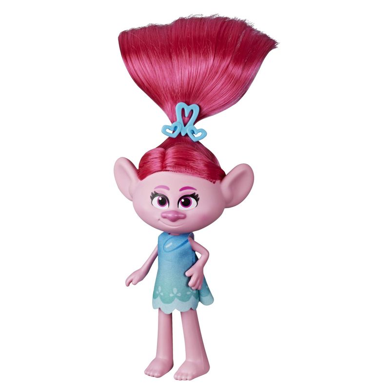 Trolls DreamWorks Stylin' Poppy Fashion Doll with Removable Dress and ...