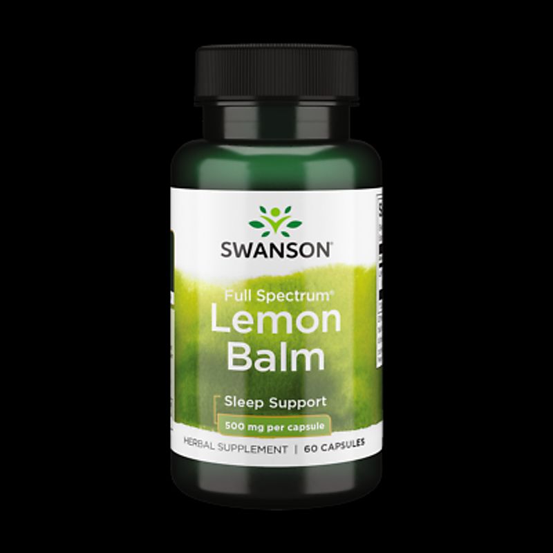 Swanson Lemon Balm 500 mg 60 Capsules - Online Marketplace - EveryMarket