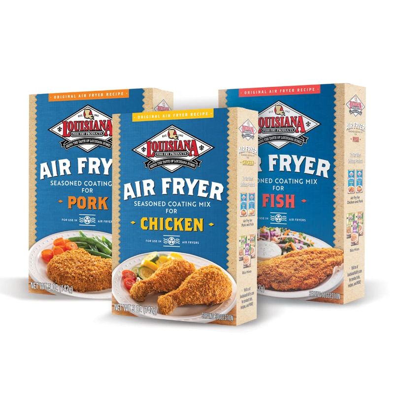 Louisiana Fish Fry Products Louisiana Fish Fry, Air Fry Variety Gift ...