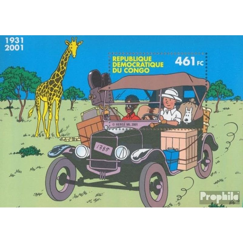 Prophila Collection Kongo (Kinshasa) Block115 (Complete Edition) Mint ...