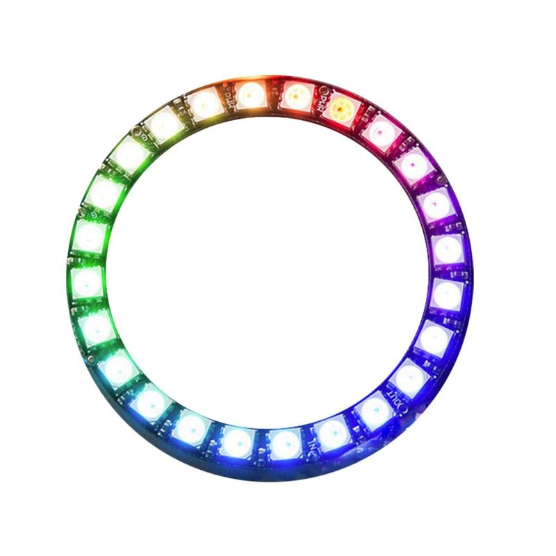 MakerMind 24Bit RGB LED Ring WS2812 5V 66mm Durchmesser ähnl. Neopixel ...