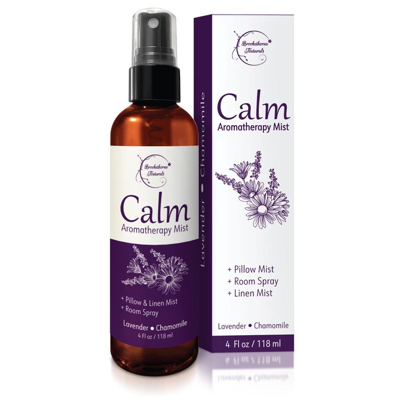 Calm Aromatherapy Spray with Lavender & Chamomile Essential Oil ...
