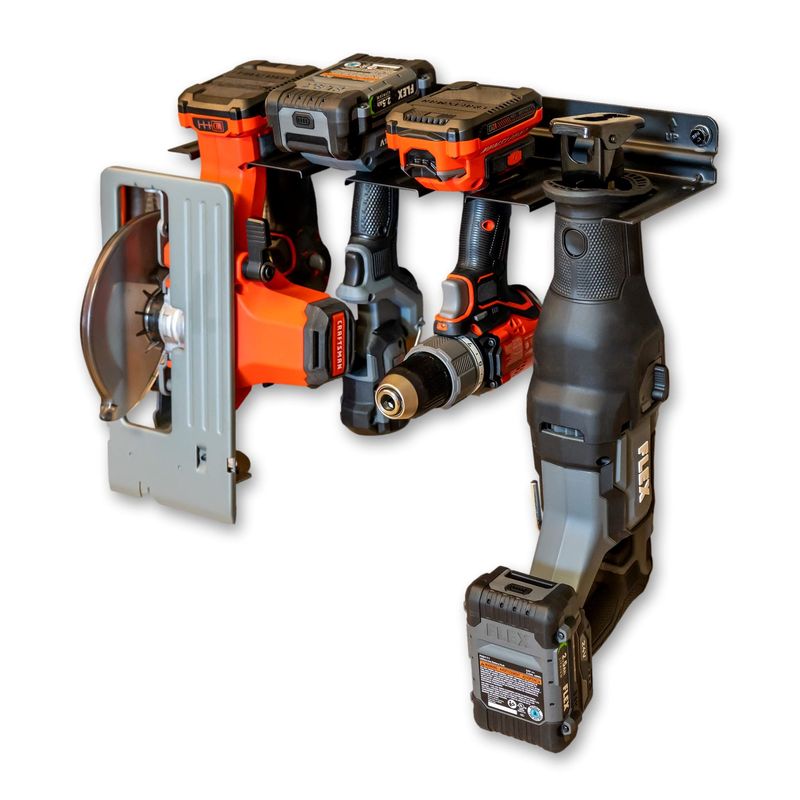 StoreYourBoard Power Tool Organizer, Wall Mount Garage Storage Rack ...