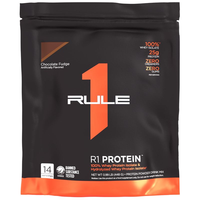 Rule One Proteins R1 Protein - 25g Fast-Acting, Super-Pure 100% Isolate ...