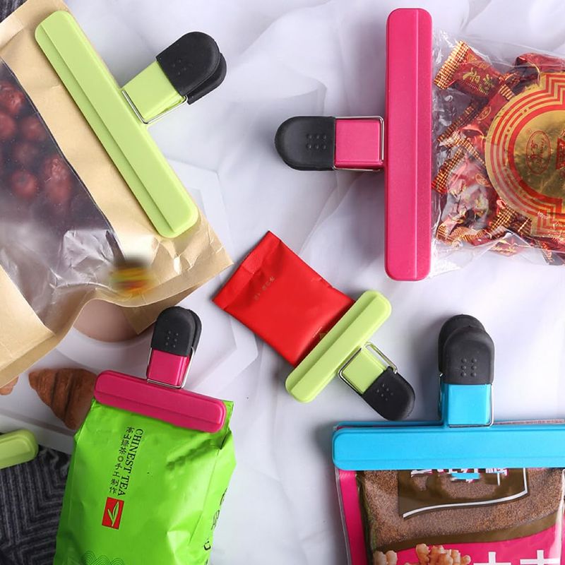 Food Clips, Antioxidant, Snack Storage Bag Clips, Food Retention, Bag ...
