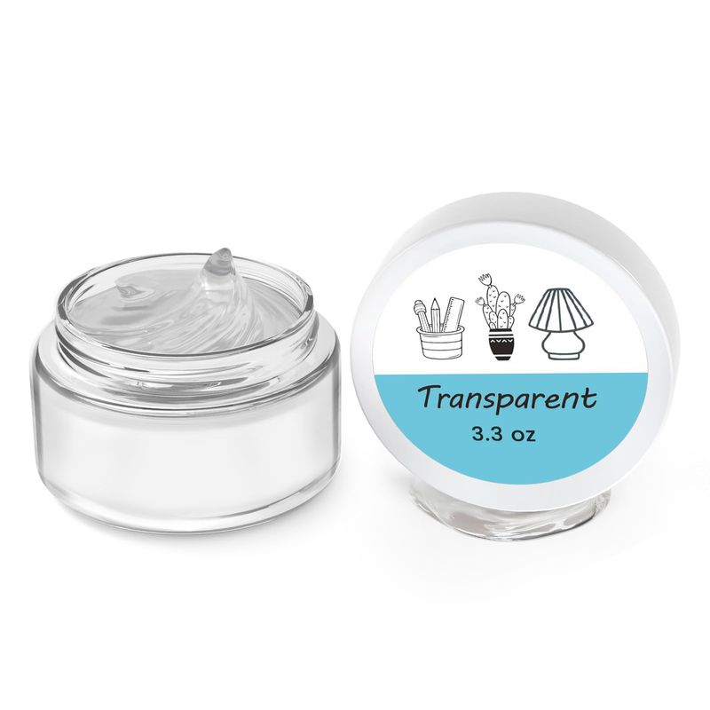 3.3 oz Clear Exhibit Gel for Museum Exhibits, Removable Reusable Museum ...