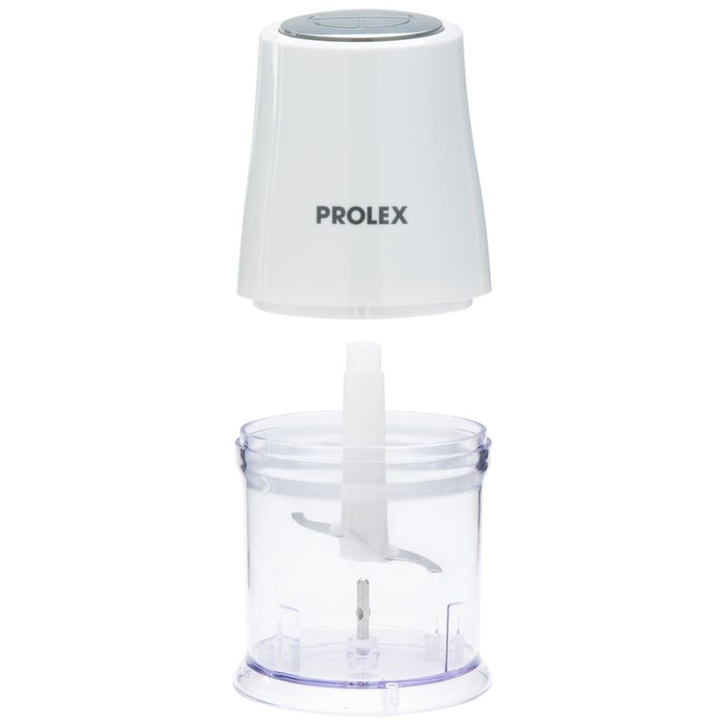 Compact Chopper - Razor-Sharp Stainless Steel Blades - Space-Saving ...