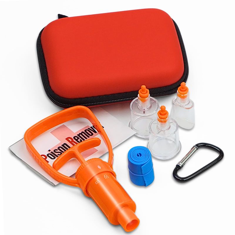 Poison Remover, Compact, Compact, Portable Case, Poison Suction, First ...