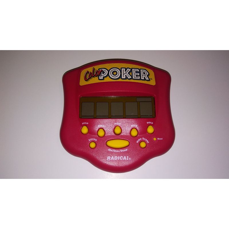 Radica Color Poker Handheld Game(1999 version, Radica) - Online ...