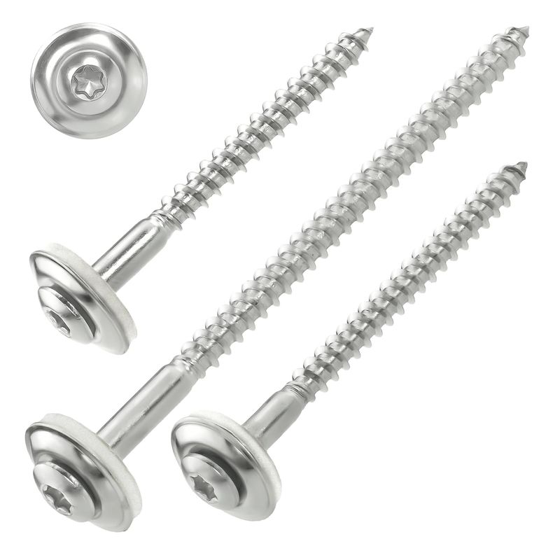 Screw Rebel Spengler Bolts, Stainless Steel A2, Inox with EPDM Washer ...