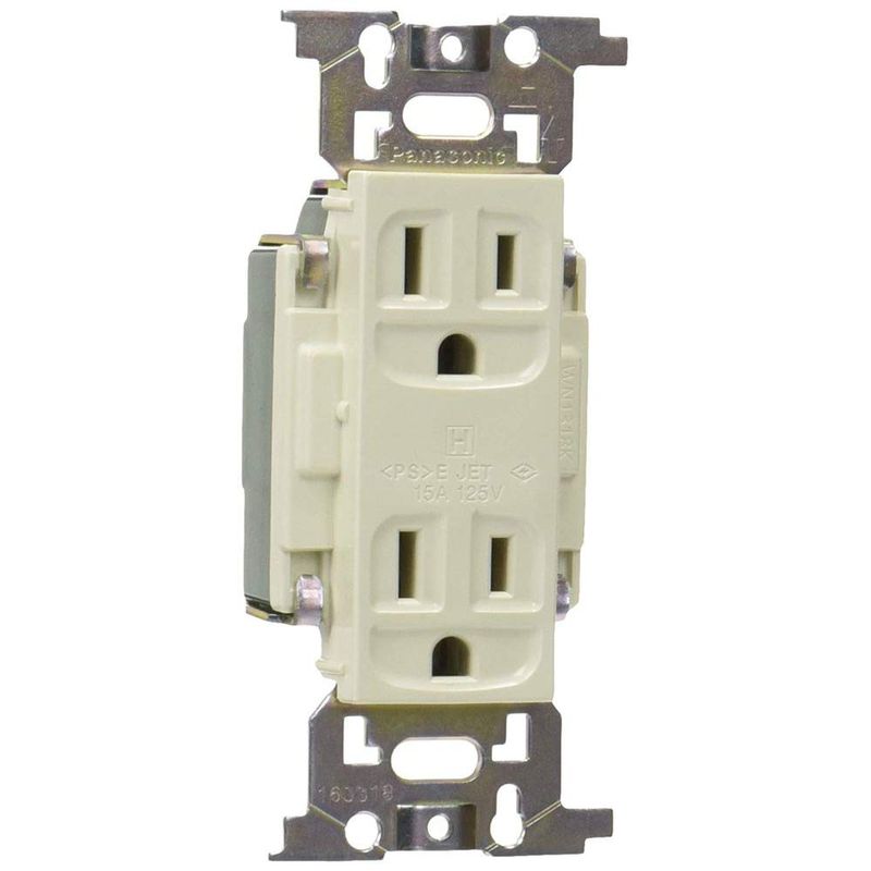 Panasonic WN1318K Full Color Medical Embedded Ground Outlet - EveryMarket
