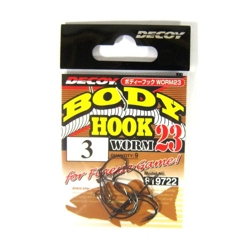 KATSUICHI DECOY worm 23 body hook 3 - Online Marketplace - EveryMarket