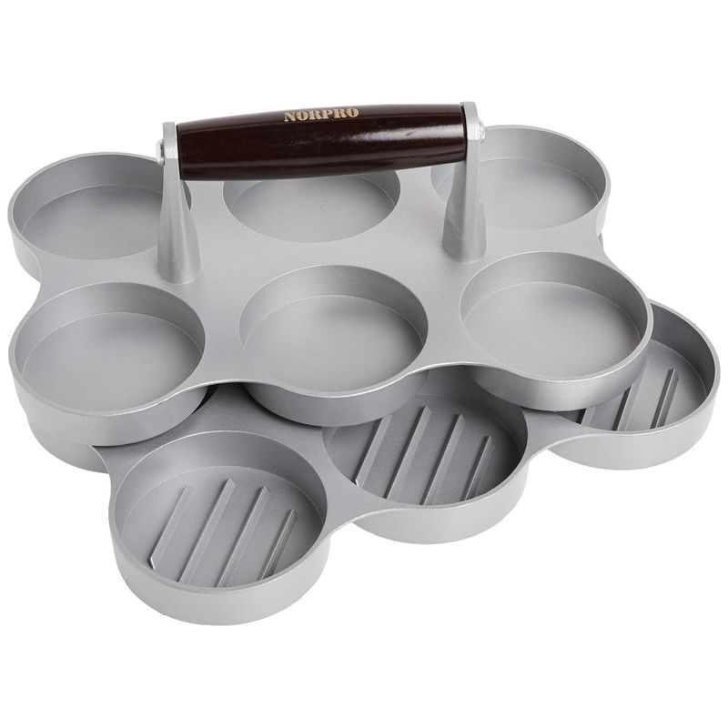 Norpro Mini Burger Press, 1 EA, gray - Online Marketplace - EveryMarket