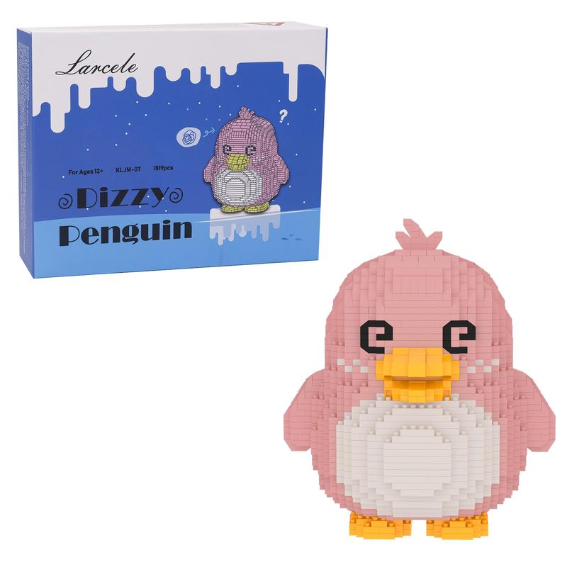 Larcele Micro Building Blocks Animal Set, DIY Mini 3D Building Toy ...