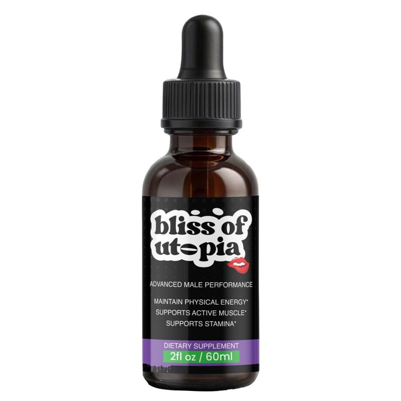(1 Pack) Bliss of Utopia Drops for Men, Advanced Male Health Support ...