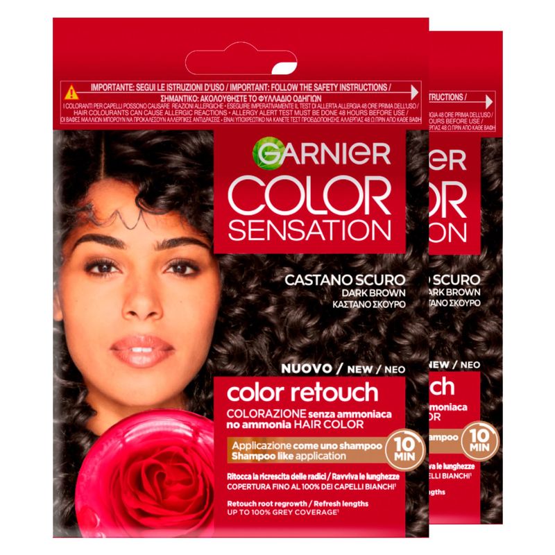 Garnier Color Sensation Color Retouch Permanente Haarfärbung, deckt 100 ...