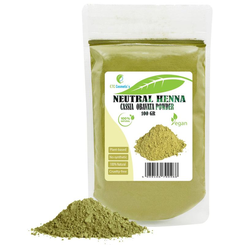 Cassia Obovata Powder (Neutral Henna, cassia powder) - 100 gr - Has ...