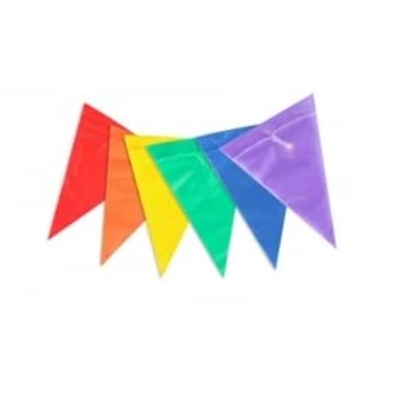 Rainbow Pride Light-Up Bunting - Pack of 10-3m Length (6 Pennants) of ...