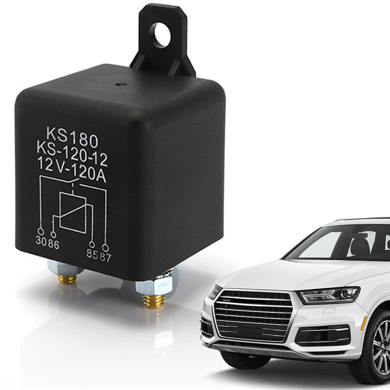 Normal Open Heavy Duty Car Starter Relay DC Car Starter Relay 12V 120A ...