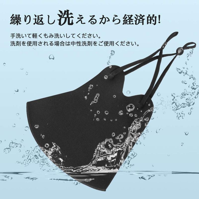 Mask, Cool Mask, Washable Mask, Children's Cloth Mask, Fit, 3D Mask ...